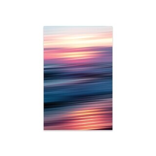 Abstract Sunset XII Print On Acrylic Glass by Tenyo Marchev - Bed Bath ...