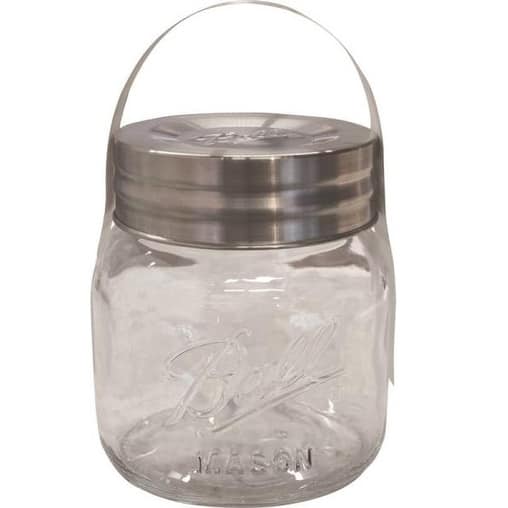 Ball 1440070017 Super Wide Mouth Mason Jar, 1/2 Gallon - On Sale - Bed ...