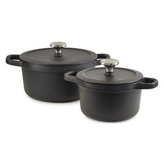 BergHOFF Graphite 4Pc Enameled Cast Iron Cookware Set - Bed Bath ...