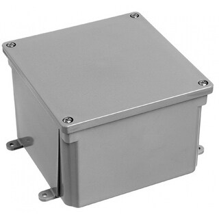 Carlon E987RR PVC Molded Junction Box, 6" x 6" x 4" - Bed Bath & Beyond ...