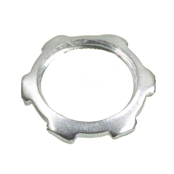 0.75 in. Galvanized Steel Round Metal Lock Nut American Imaginations ...