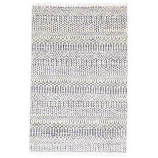 One of a Kind Hand-Knotted Modern 2' x 3' Trellis Wool Brown Rug - 2' x ...