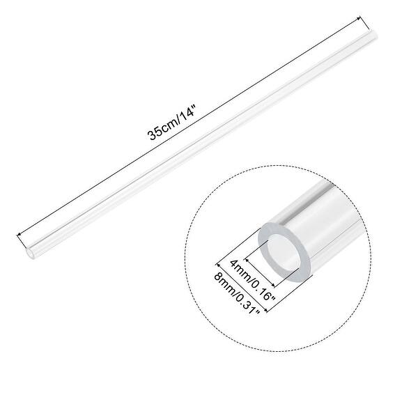 Acrylic Pipe Rigid Round Tube for Lamp, Lanterns Water Cooling System ...