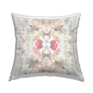 Stupell Soft Pastel Geometric Shapes Printed Outdoor Throw Pillow ...
