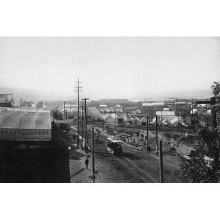 Aftermath of Seattle Fire June 6th, 1889 Black and White Gallery ...