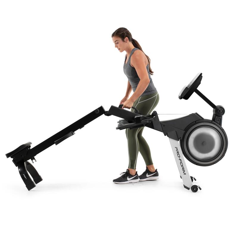 ProForm 750R; Rower with 5” Display, Built-In Tablet Holder and ...