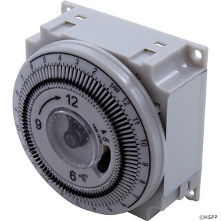 Timer, Grasslin Repl, SPDT, Panel Mount, 230v, w/override, 24hr - Bed ...
