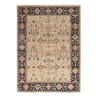 Ivory Persian Serapi design Rug - 9' X 12' - 11'8'' x 8'8'' - Bed Bath ...