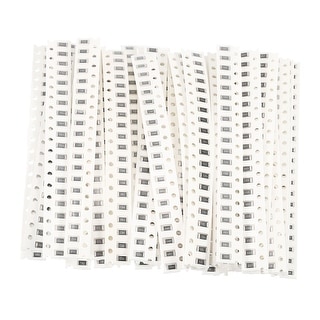 1Set/660Pcs 1206 Surface Mount Device Resistor Kit 1R-1M 90 Values 1/4W ...