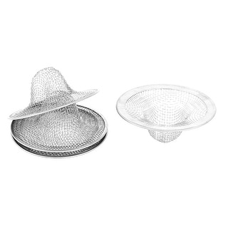 Mesh Hole Slop Laundry Basin Basket Sink Drain Strainer 4Pcs - 2.8" x 1 ...