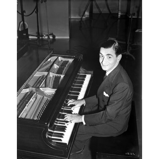 A Portrait Of Irving Berlin Playing A Piano Photo Print - Bed Bath ...