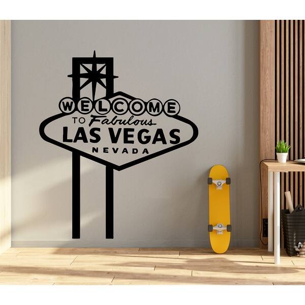 Las Vegas Wall Decal Vinyl Stickers Decals - Bed Bath & Beyond - 36059109