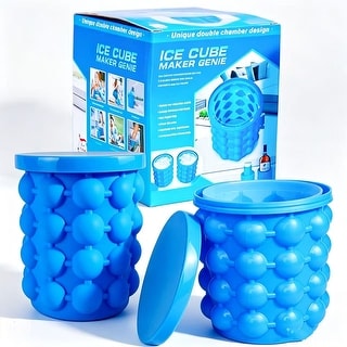 Silicone Ice Cube Maker Genie, BPA Free, set of 2 - Bed Bath & Beyond ...