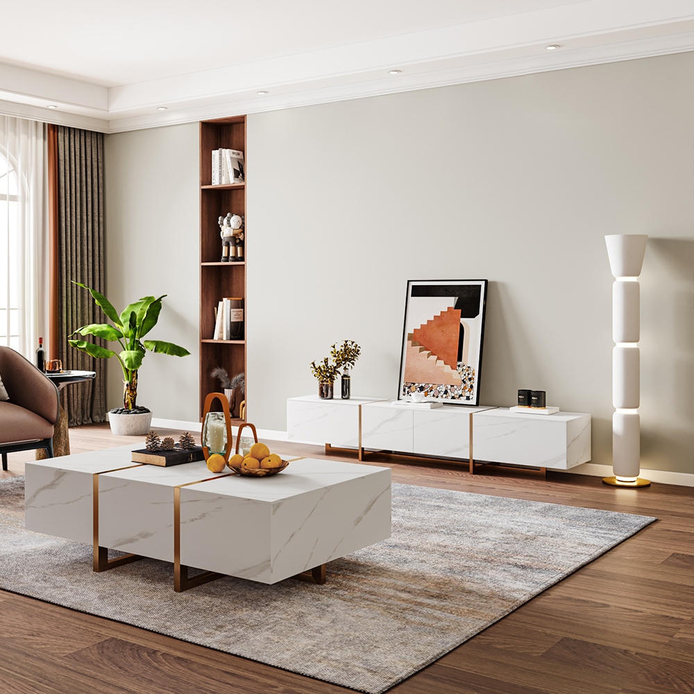 Marble tv stands for sale store