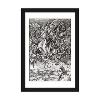 iCanvas "St. Michael And The Dragon (Latin Edition), 1511" by Albrecht ...