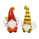 9.8 in. Terracotta Ladybug and Bee Gnome Figurines Set of 2 - Bed Bath ...