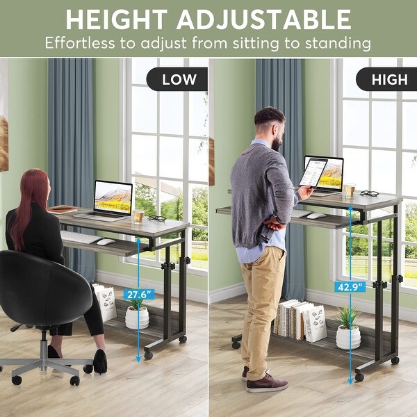 Portable desks for small spaces store