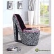 Zebra Print High Heel Chair - Bed Bath & Beyond - 8428410