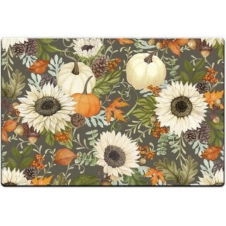 Farmhouse Fall 30” x 20” Decorative Comfort Floor Mat Manufactured in ...