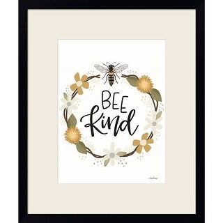 Lisa Larson 'Bee Kind' Framed Art - Bed Bath & Beyond - 35750830