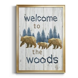 Welcome to the Woods Premium Framed Print - Ready to Hang - Bed Bath ...