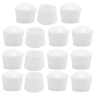 15pcs Table Leg Caps 1"Anti Slip Rubber Furniture Tip Feet Cover Pad ...