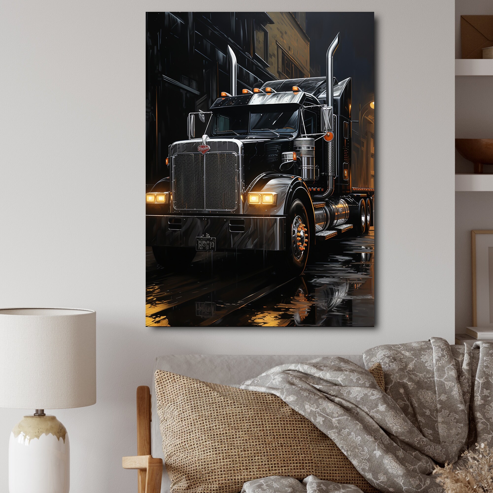 peterbilt wall art