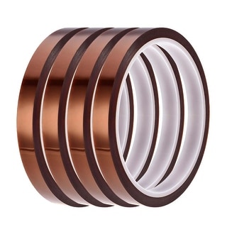 180C-200C High Temp Tape 25/64 Inch x 98ft Heat Resistant Polyimide ...