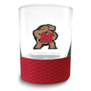 Collegiate University of Maryland Commissioner 14 Oz. Rocks Glass with ...