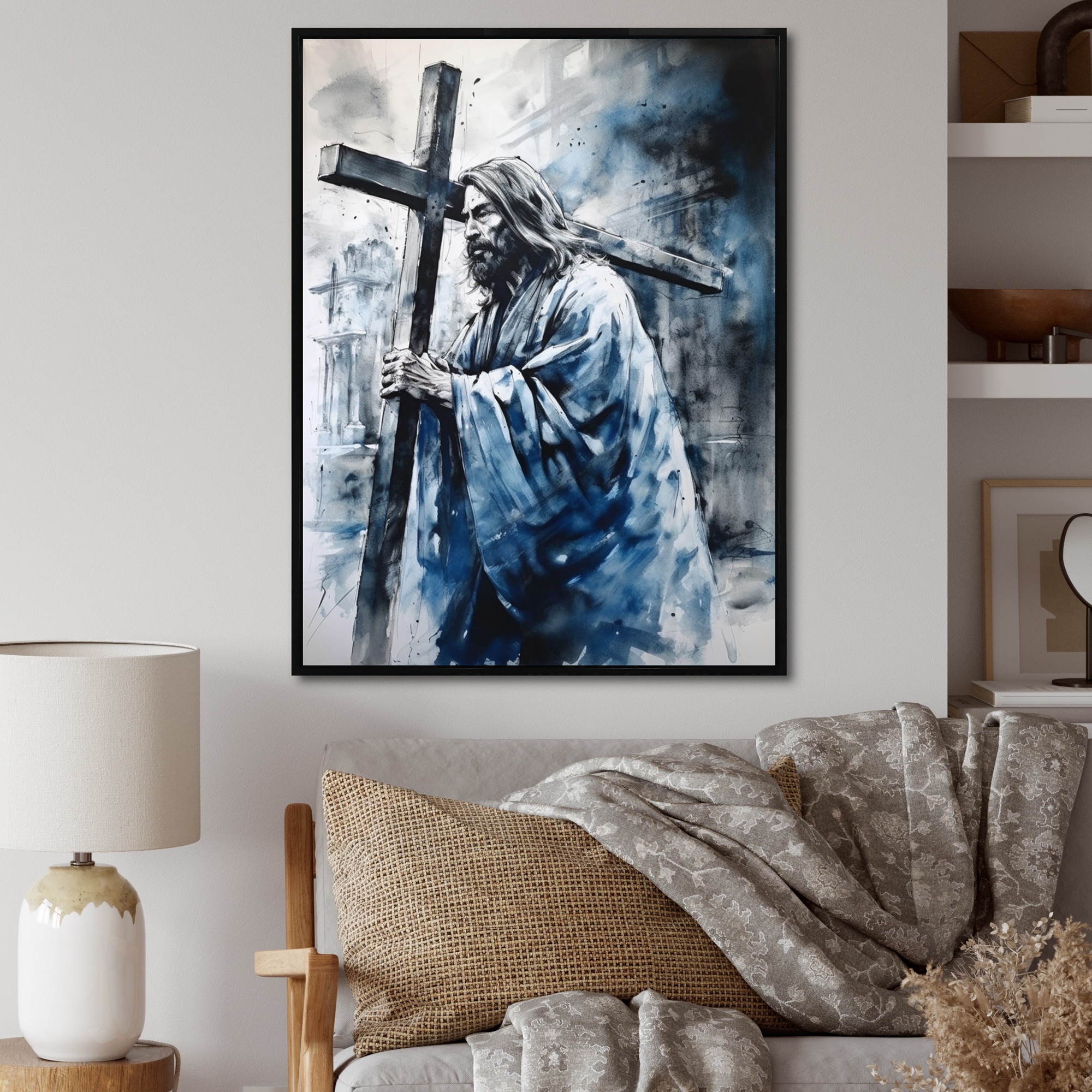 jesus artwork framed