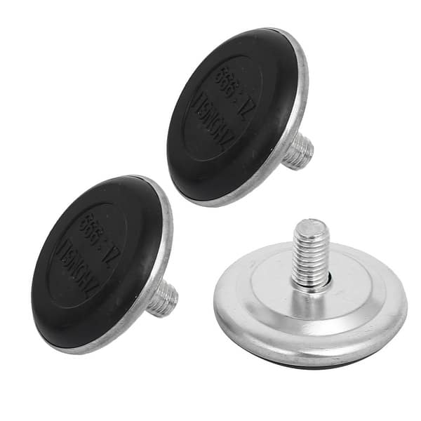 50mm Dia Round Base M10 Threaded Stem Furniture Glide Leveling Foot ...