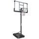 Outdoor Indoor 6.6ft - 10ft Portable Basketball Hoop Height Adjustable ...