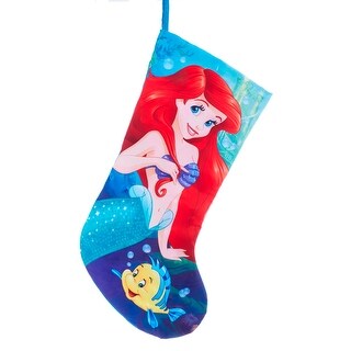 Ariel Princess Licensed Disney Print Christmas Holiday Stocking - Multi ...