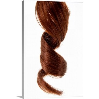 "Curly hair, close-up of ringlet" Canvas Wall Art - Bed Bath & Beyond ...