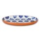 Euro Ceramica Azul Tile 19'' Oversized Oval Serving Platter - Bed Bath ...
