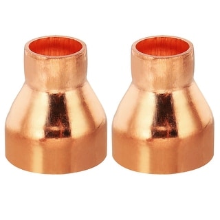 Copper Reducer, Pure Copper Reducing Coupling Pressure Fitting Pipe ...