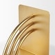 Hope Gold Metal Bookends - Bed Bath & Beyond - 39459757