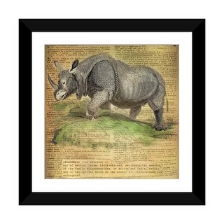 iCanvas "R - Rhino Square" by 5by5collective - Bed Bath & Beyond - 37450360