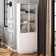 Modular Buffet and Display Cabinet - Modular Design in Pristine White ...
