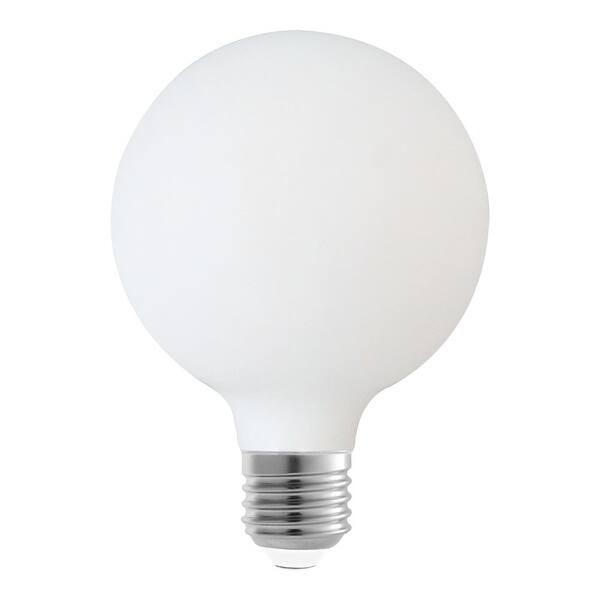 Eglo 7.5W Opal LED G25 E26 Medium Base Bulb (Set of 10) - White - Bed ...