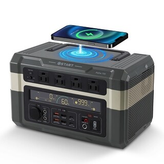 Portable Power Station 614Wh Capacity with 4 AC Outlets - Bed Bath ...