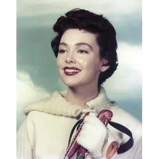 Barbara Rush Close Up Portrait Looking Sideways Photo Print - Bed Bath ...