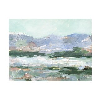 Ethan Harper 'Pastel Mountain View II' Canvas Art - Bed Bath & Beyond ...