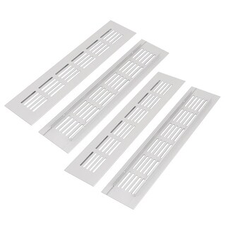 Wardrobe Cabinet Air Vent Ventilation Grille 250mmx50mmx9mm 4pcs ...