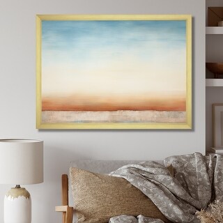 Designart "Elemental Eternity Minimalism I" Minimalism Framed Wall ...