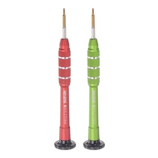 2pcs Precision Screwdriver 0.6mm Y-type Magnetic Head Swivel Lid Screw ...