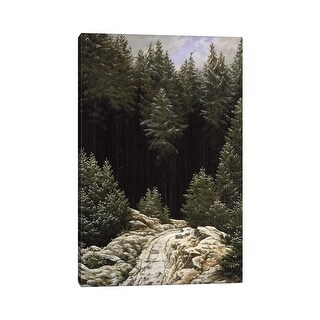 iCanvas "Early Snow, c.1828 " by Caspar David Friedrich Canvas Print ...