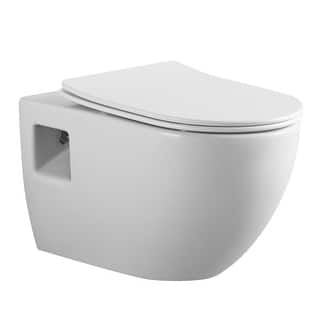Fine Fixtures Surge Wall Hung Toilet with Universal In-Wall Tank ...