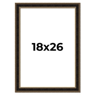 18x26 Frame Gold Antique Vintage Sold Wood Picture Frame | 1.75 Inch ...