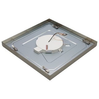 Blink Pro Plus 19.5W 12 Inch CCT Selectable Brushed Nickel Finish 120 ...